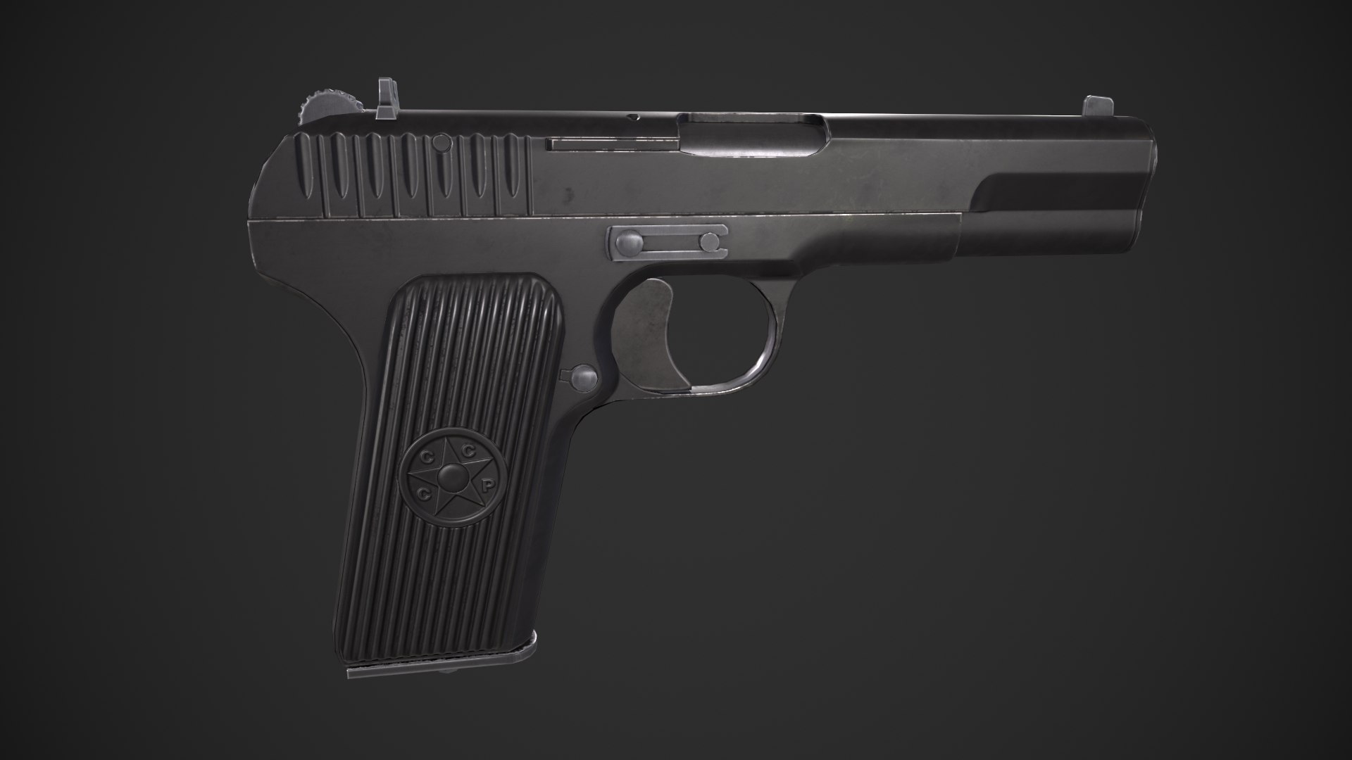 TT-33 Tokarev Pistol 3D - TurboSquid 1962028