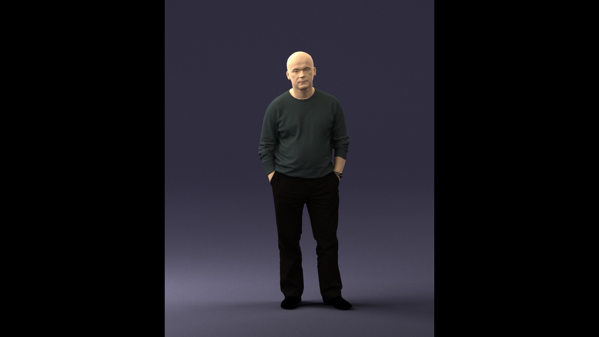 3D Scanned Realistic Human - TurboSquid 1701891