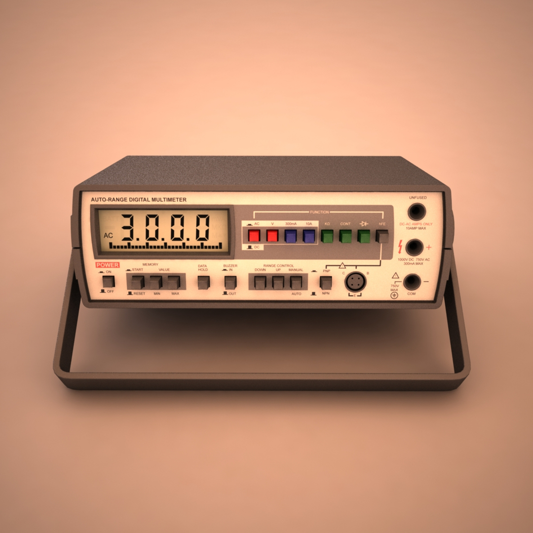 3d Model Digital Multi