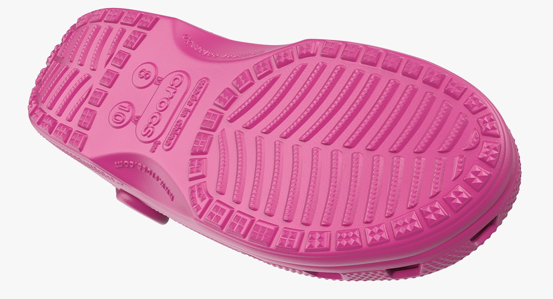 Classic Crocs Pink 3D Model - TurboSquid 1425546