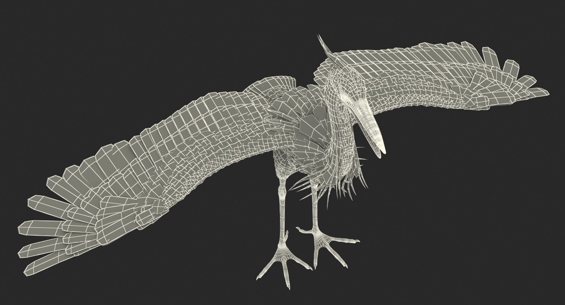 Great Blue Heron 3D - TurboSquid 1313938