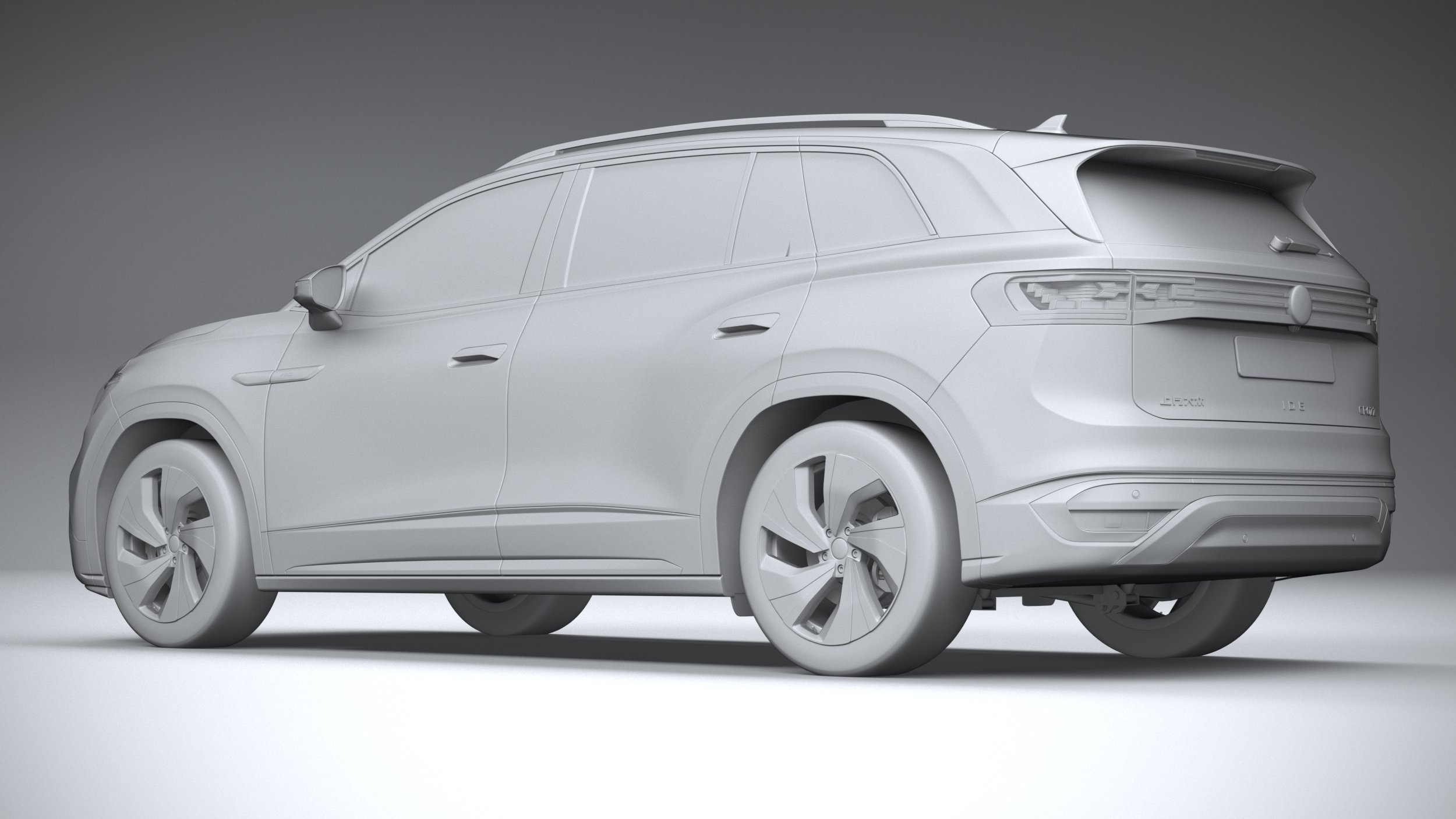 3D Volkswagen ID6 CROZZ 2022 model - TurboSquid 1748458