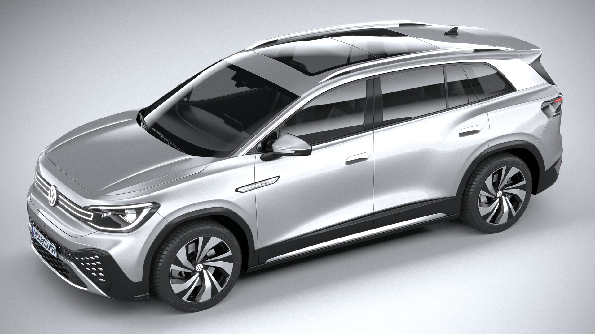 3D Volkswagen ID6 CROZZ 2022 model - TurboSquid 1748458