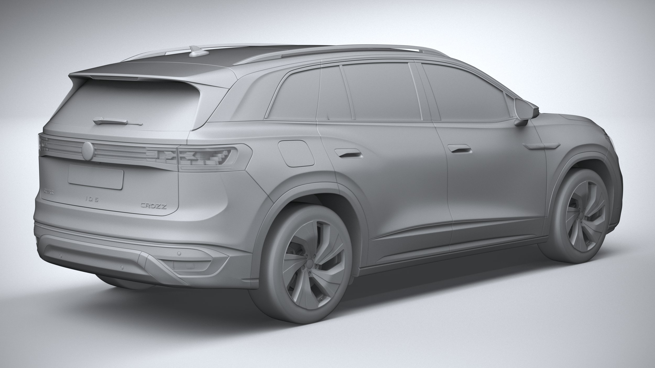 3D Volkswagen ID6 CROZZ 2022 model - TurboSquid 1748458