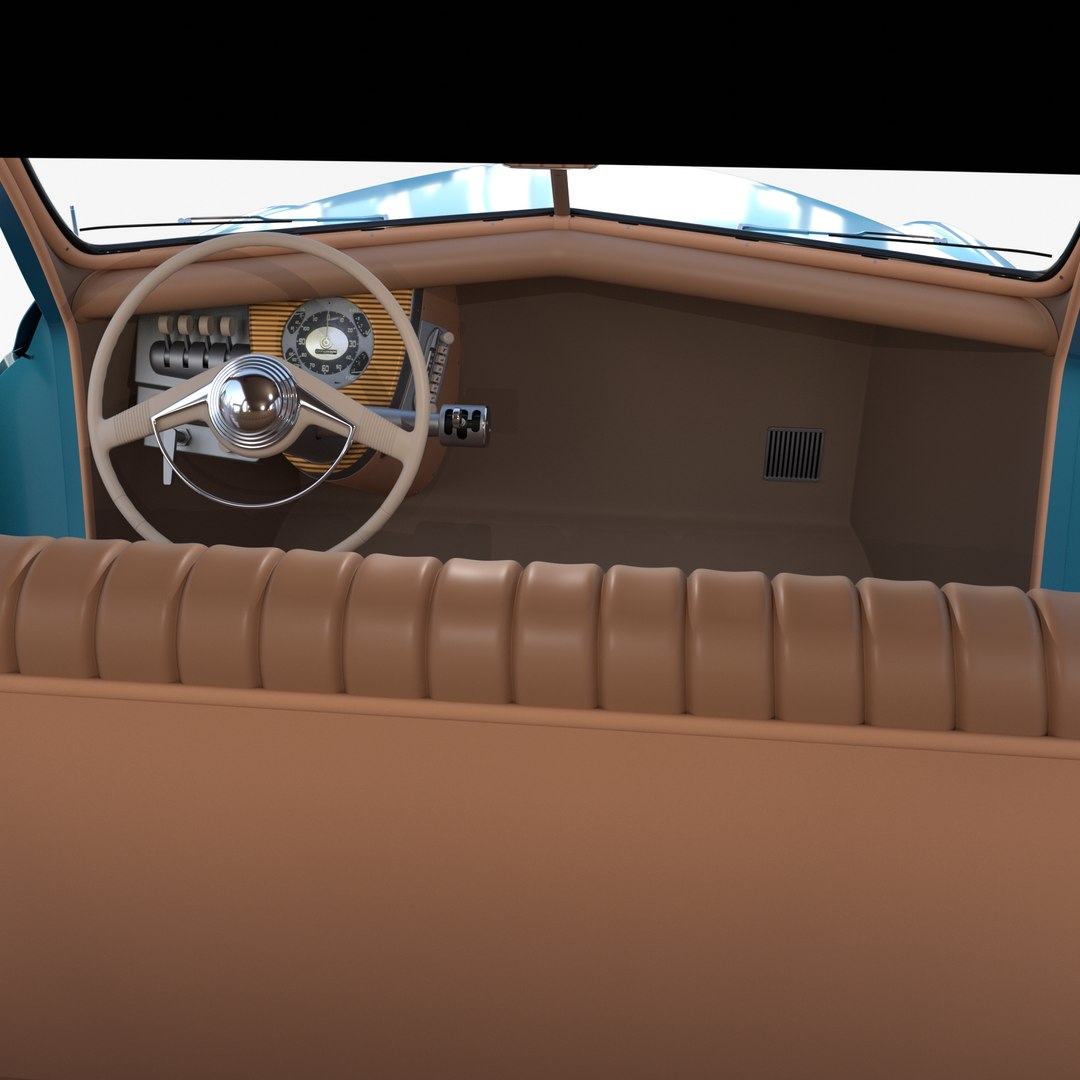 3D Tucker 48 Interior - TurboSquid 1642586