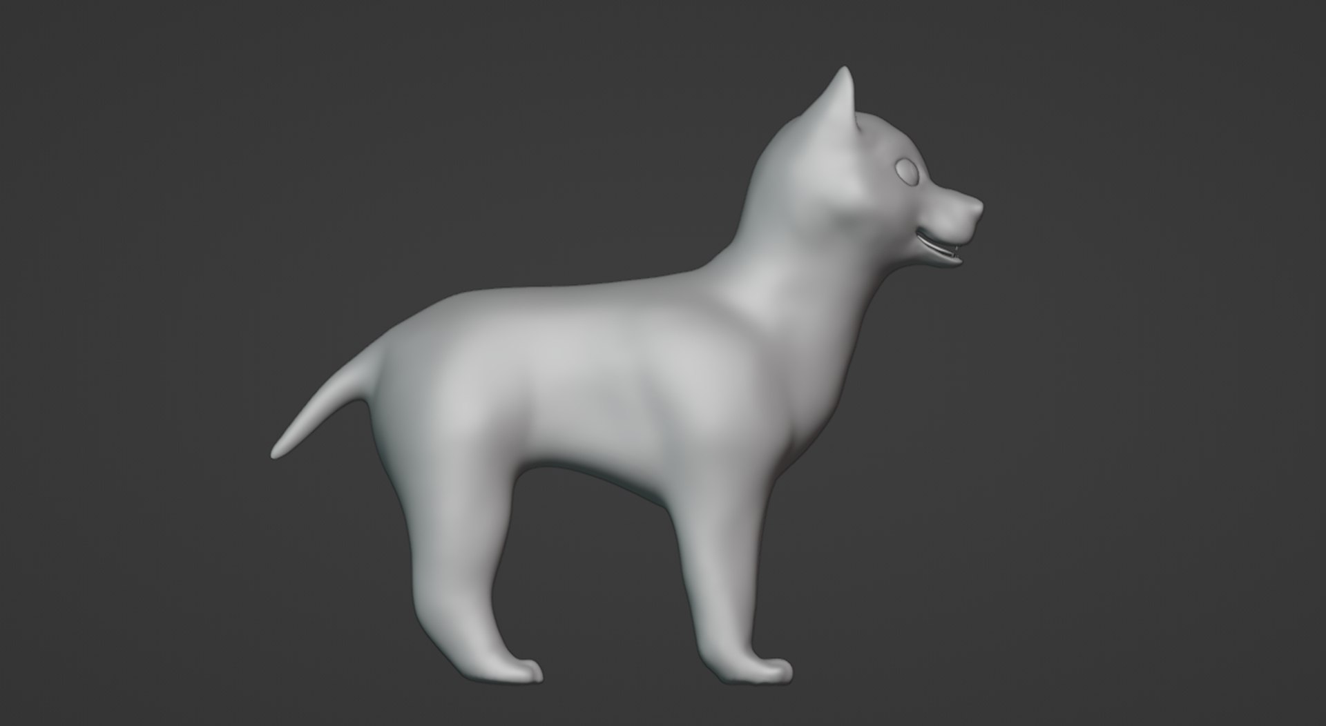 3D Model Cartoon Wolf Rigged - TurboSquid 1855253