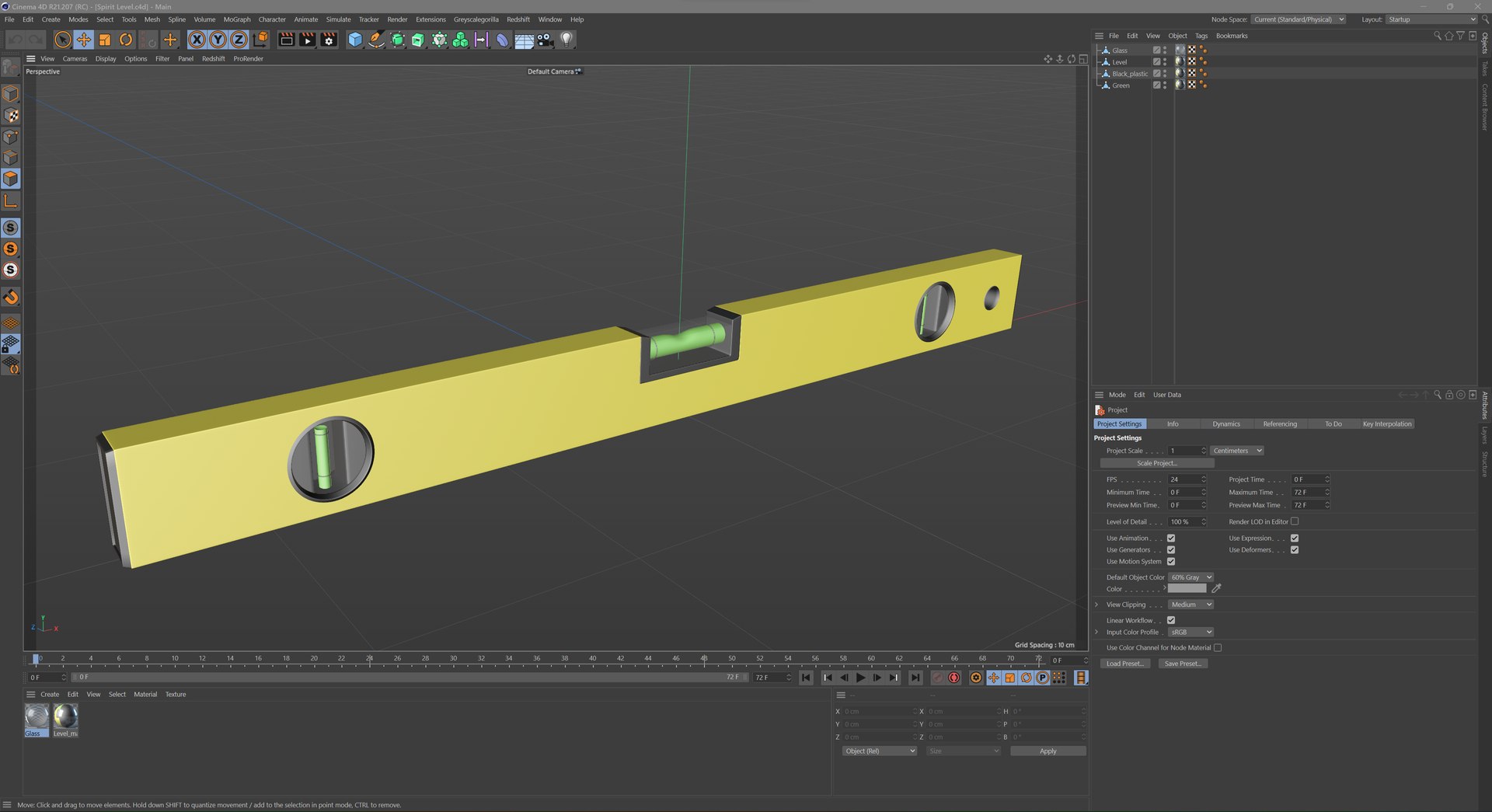 Spirit Level 3D Model - TurboSquid 2275142