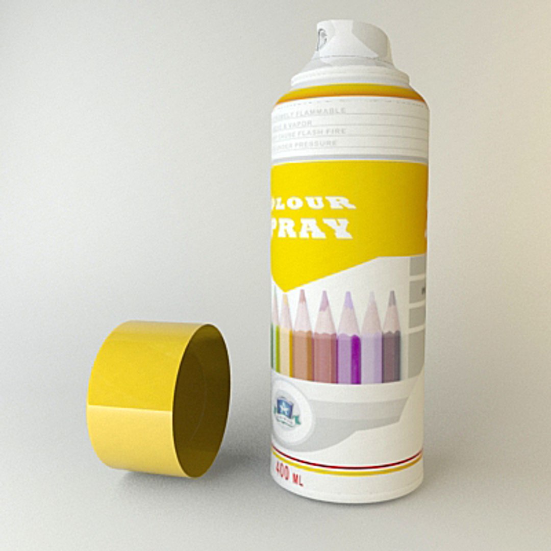 3d Pack Spray Cans