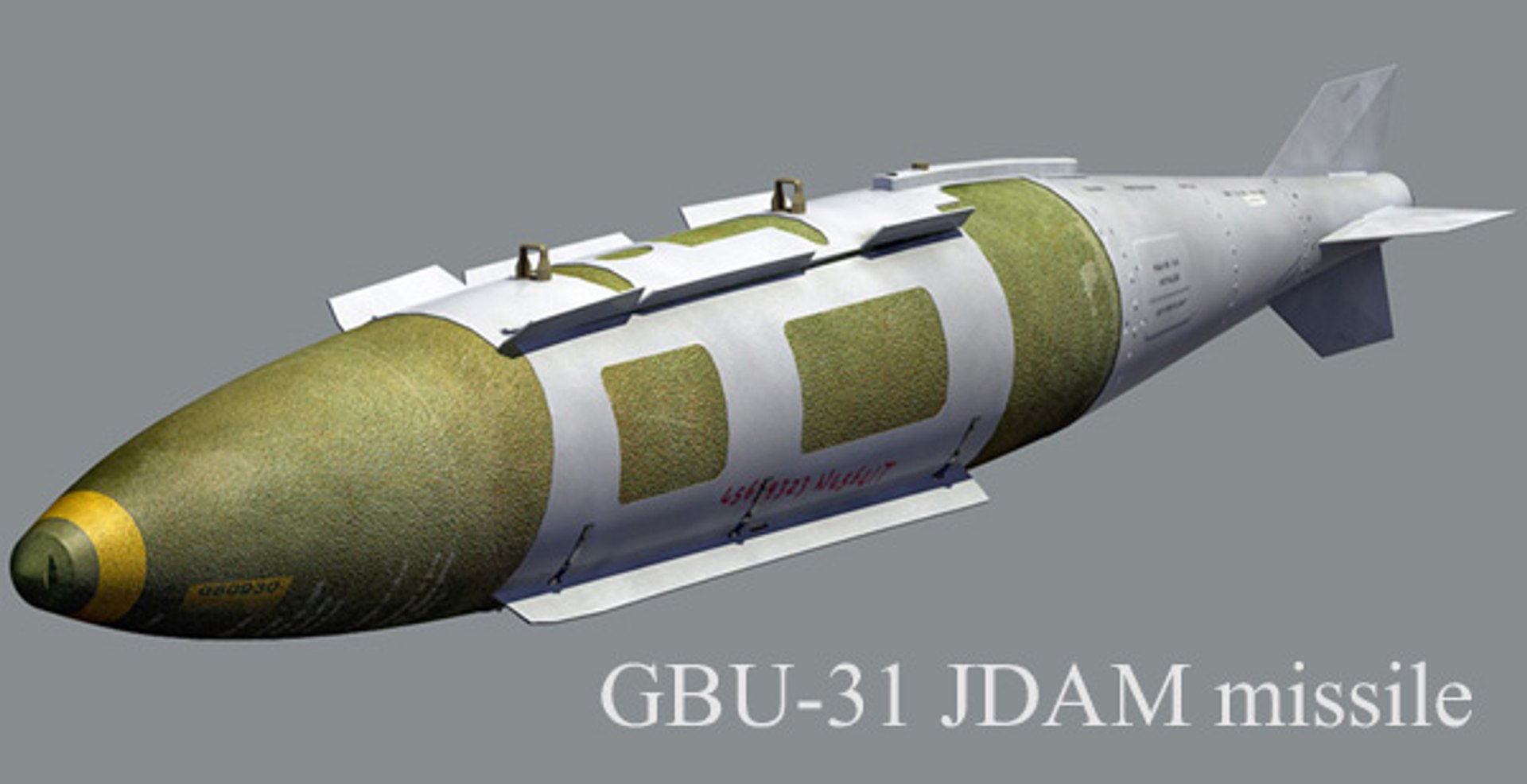 Gbu-31 Jdam Missile Obj