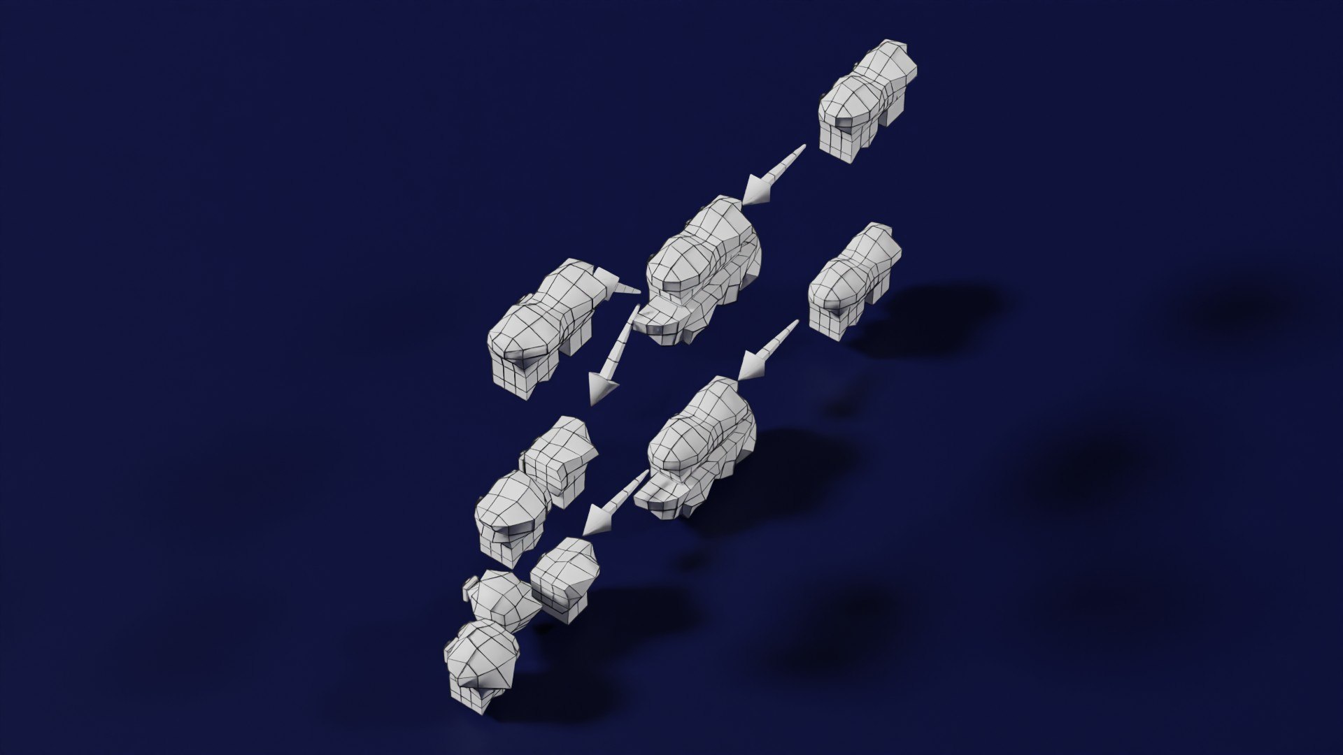 3D Enzyme Substrate Reaction Process - TurboSquid 2126226