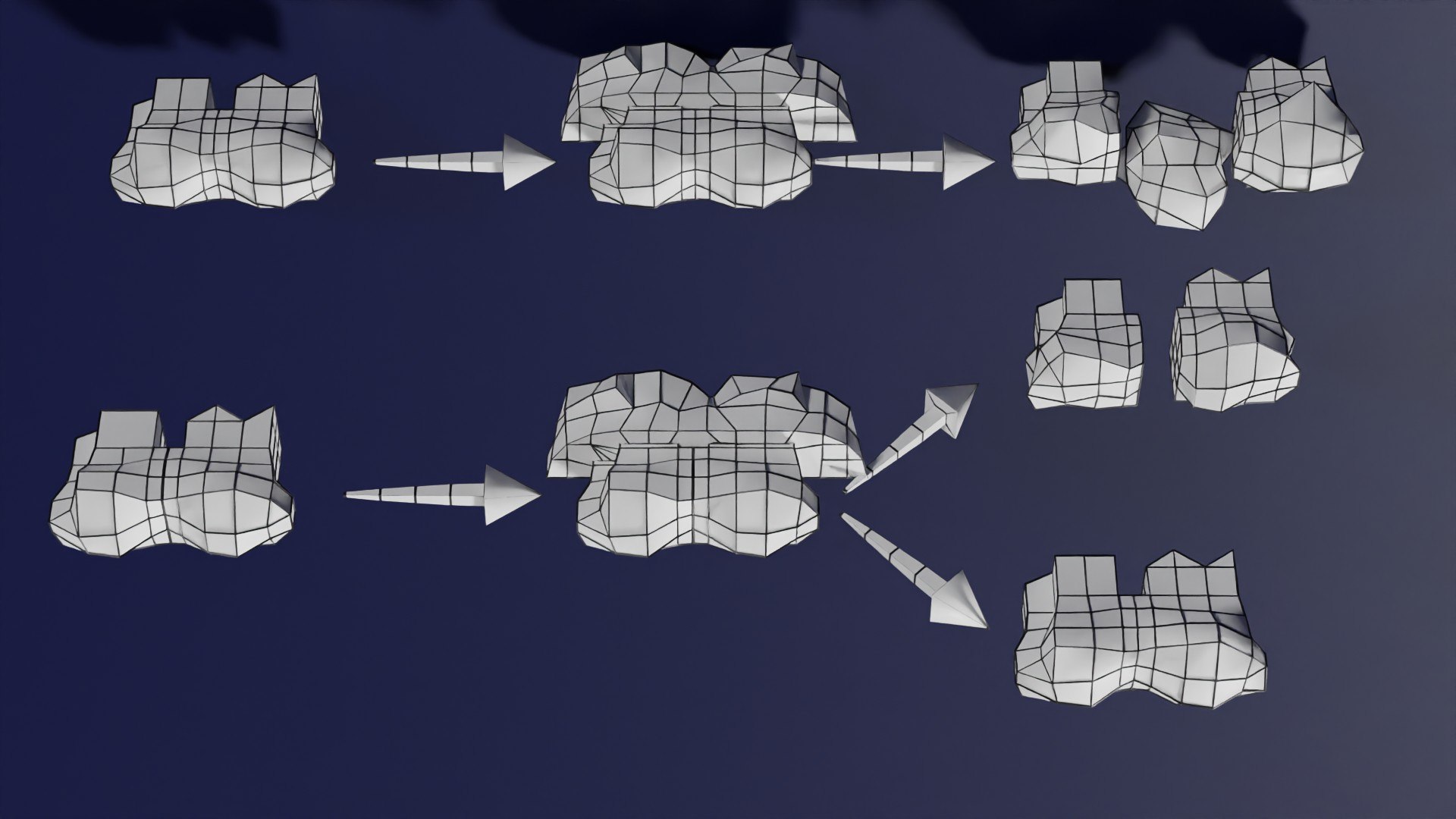 3D Enzyme Substrate Reaction Process - TurboSquid 2126226