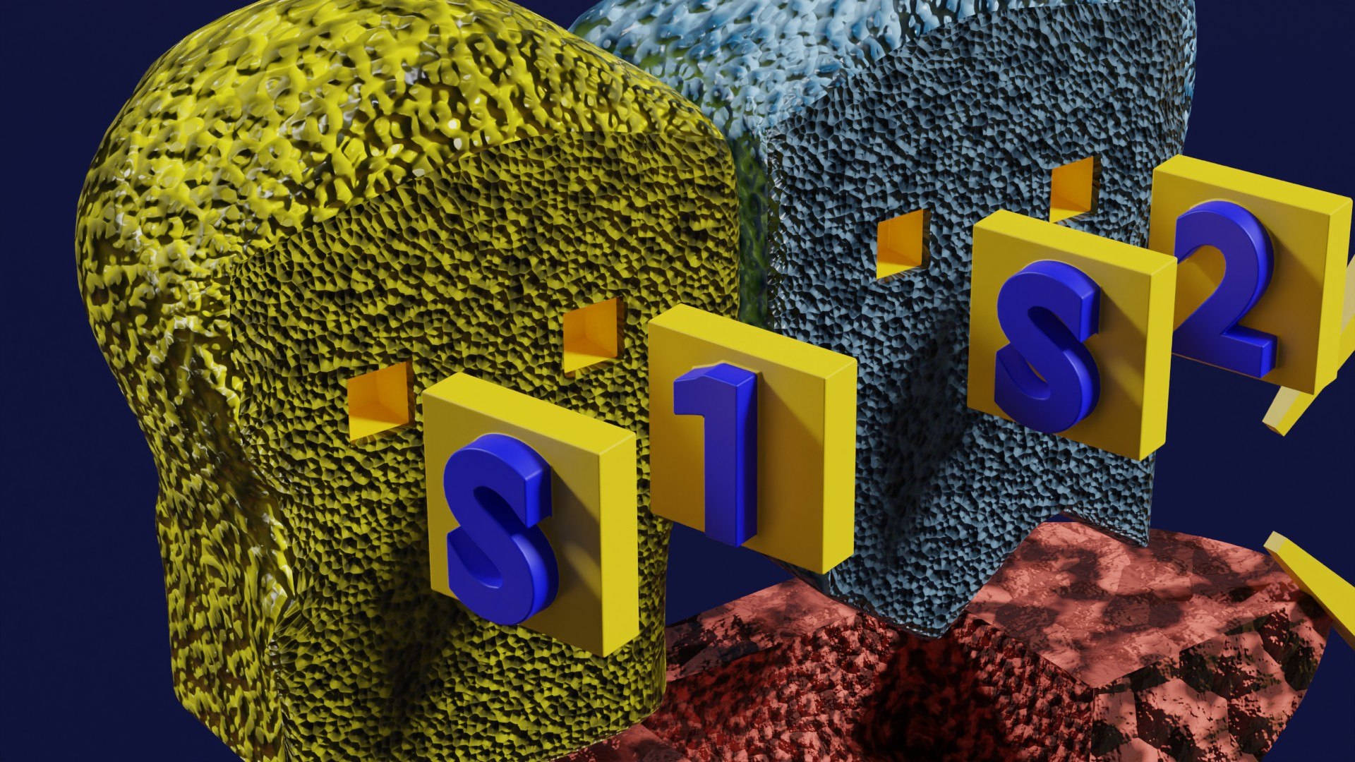 3D Enzyme Substrate Reaction Process - TurboSquid 2126226