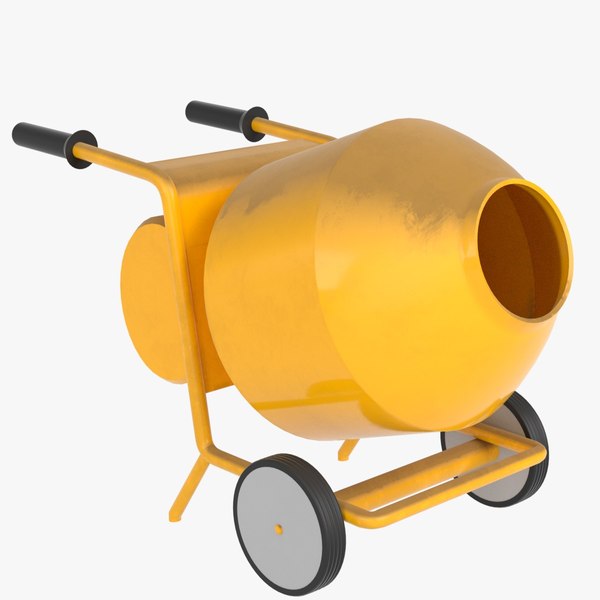 cement mixer 3d model