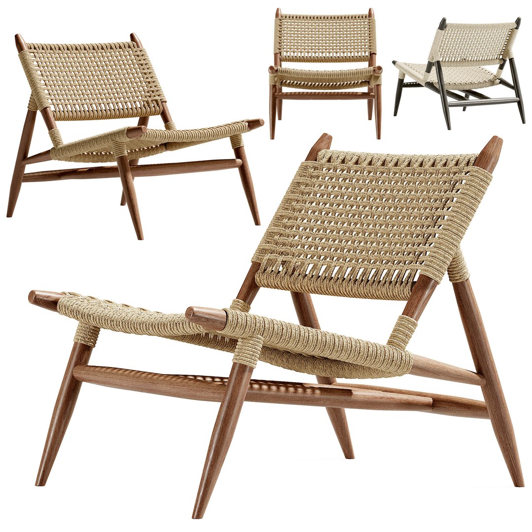 Kave Home - Codolar Armchair 3D - TurboSquid 2460399