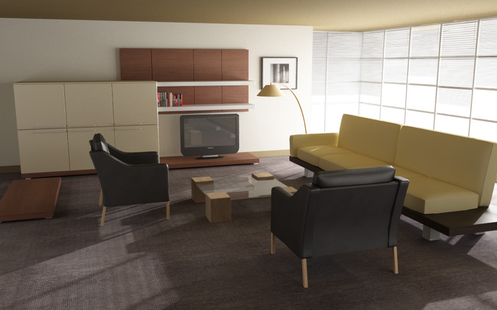 Max Living Room Set 01