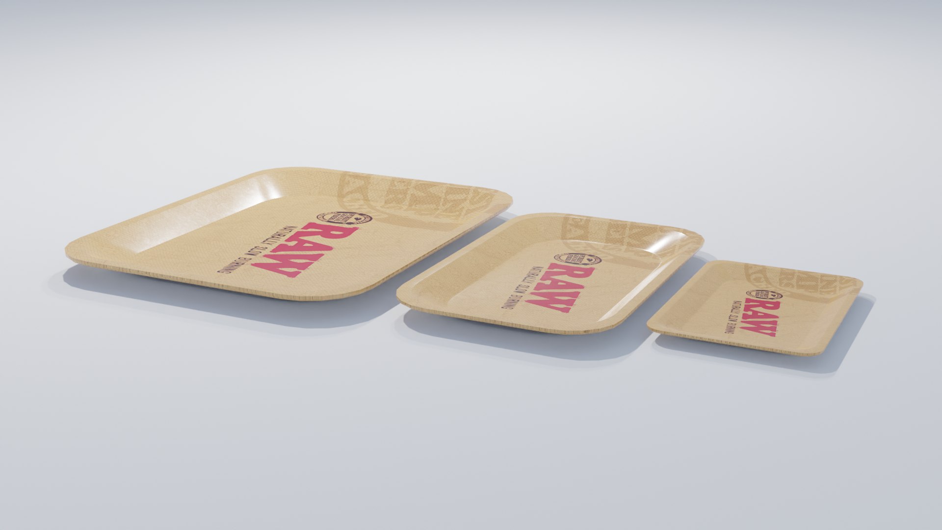 3D Rolling Trays 4K and 2K Low-poly - TurboSquid 1987541