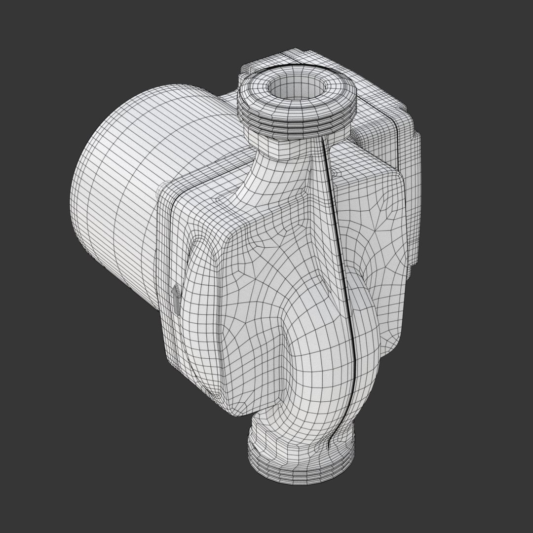 3D heating pump water model - TurboSquid 1286836