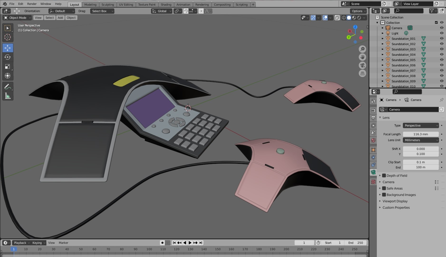 Soundstation Station 3D Model - TurboSquid 1686570