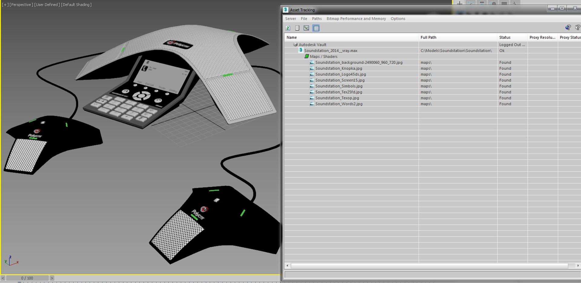 Soundstation Station 3D Model - TurboSquid 1686570