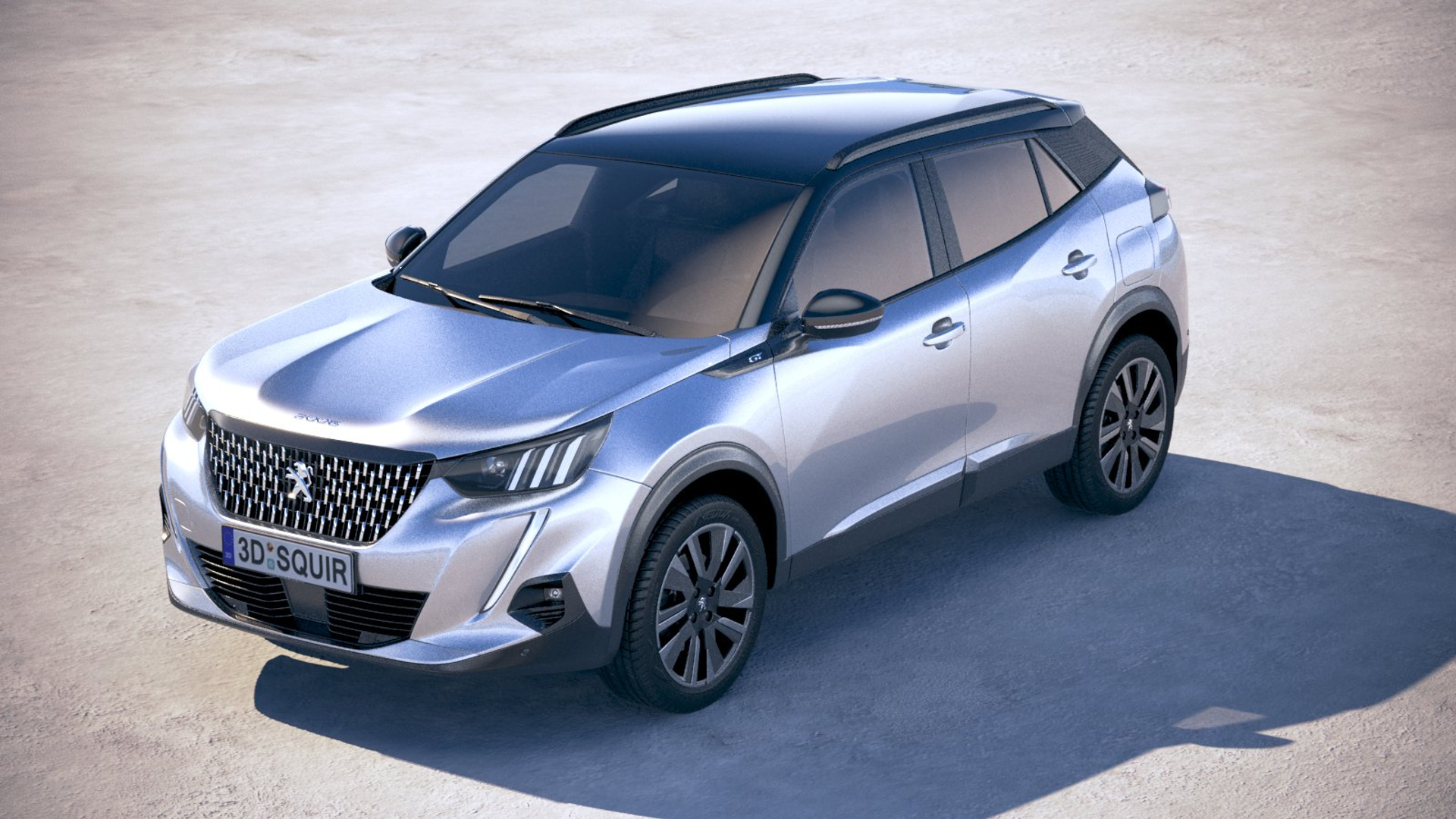 3D Peugeot 2008 2020 - TurboSquid 1435162