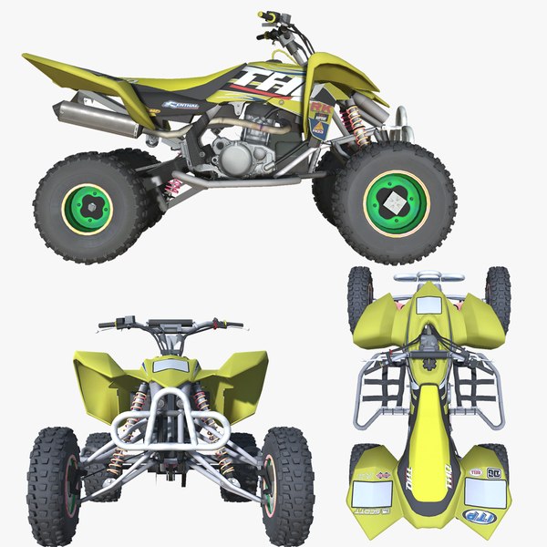modelo 3d 012-KTM 450 SX-Quad-Bike-Quad-ATV-Bike-low poly juego listo ...