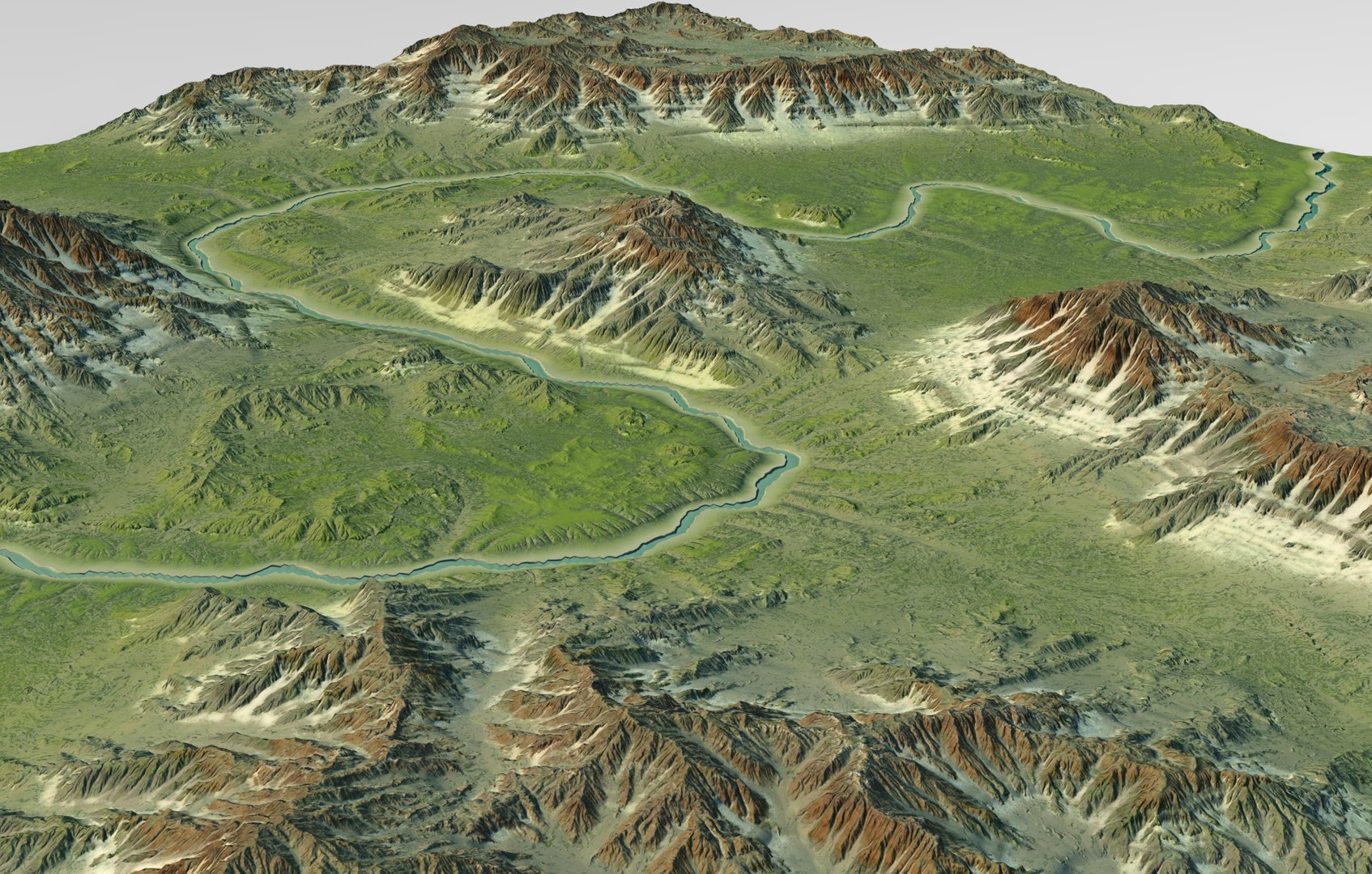 Games maps terrain model - TurboSquid 1559826