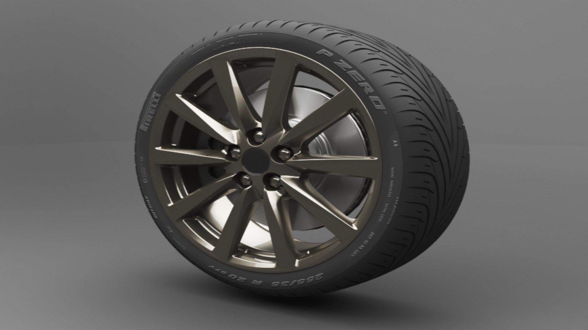 3D Realistic Tire Wheel 4 model - TurboSquid 1723211