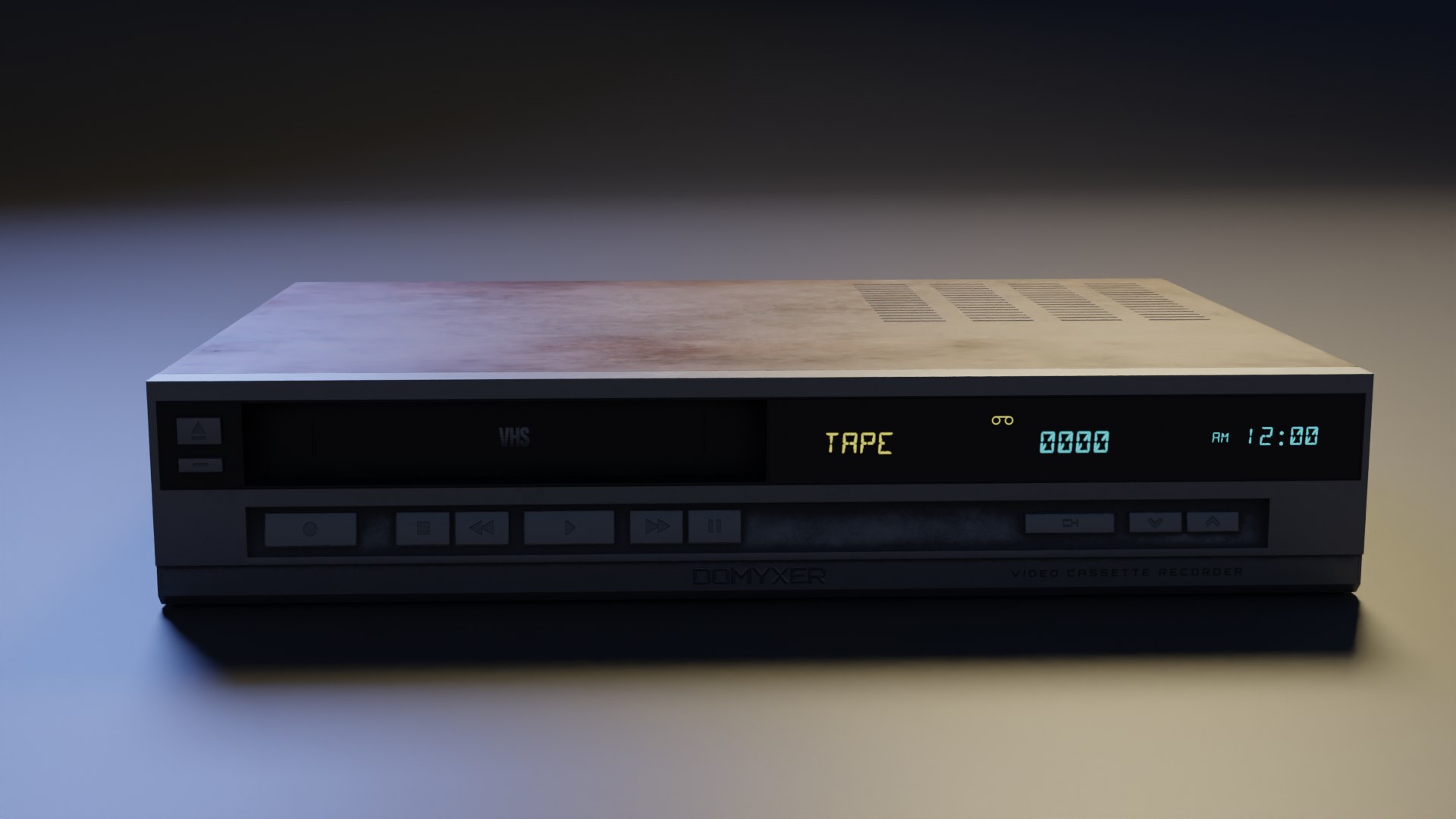 3D VHS Player - TurboSquid 2118141