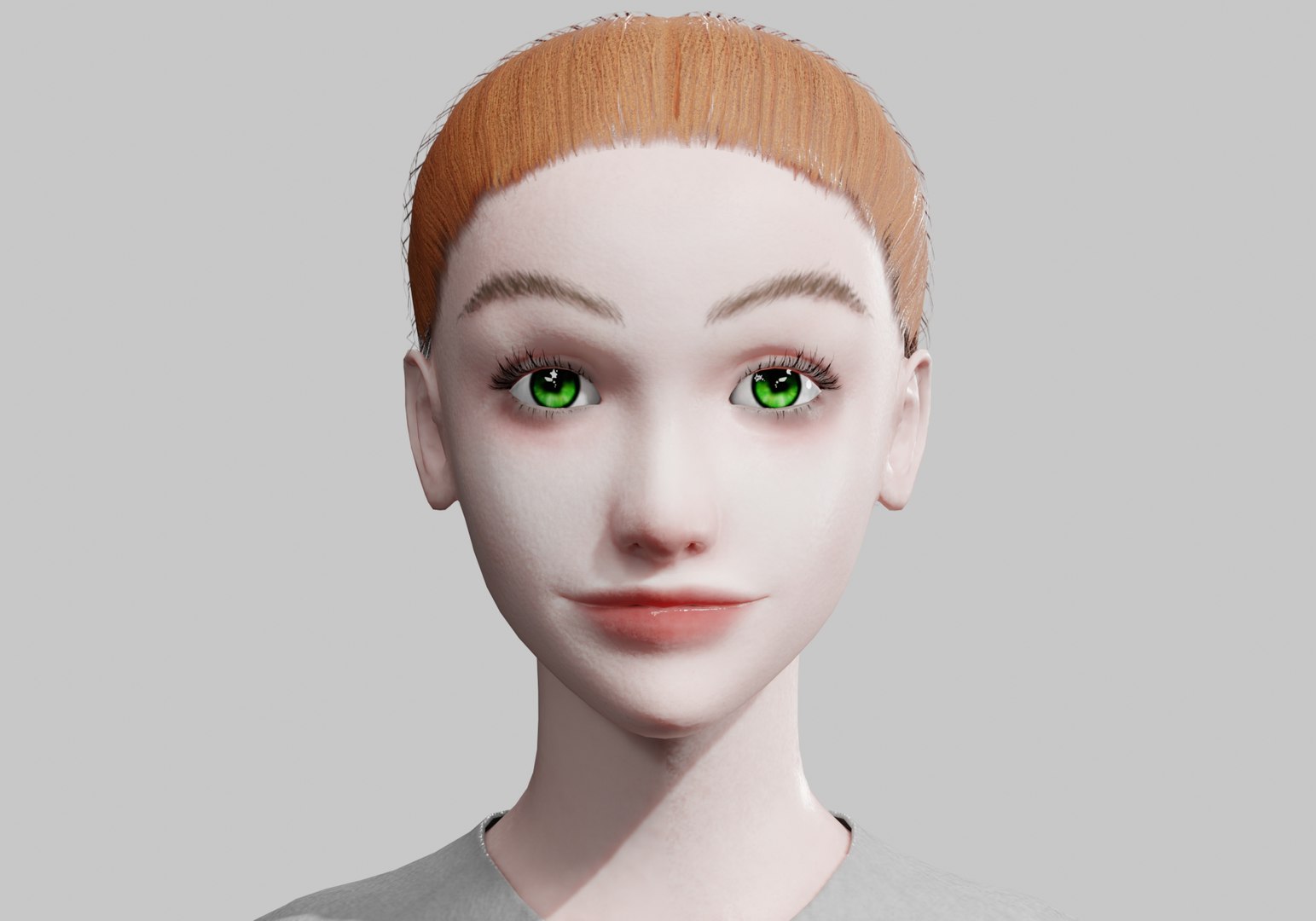 3D Pretty Cute Woman V23529 Model - TurboSquid 2278745