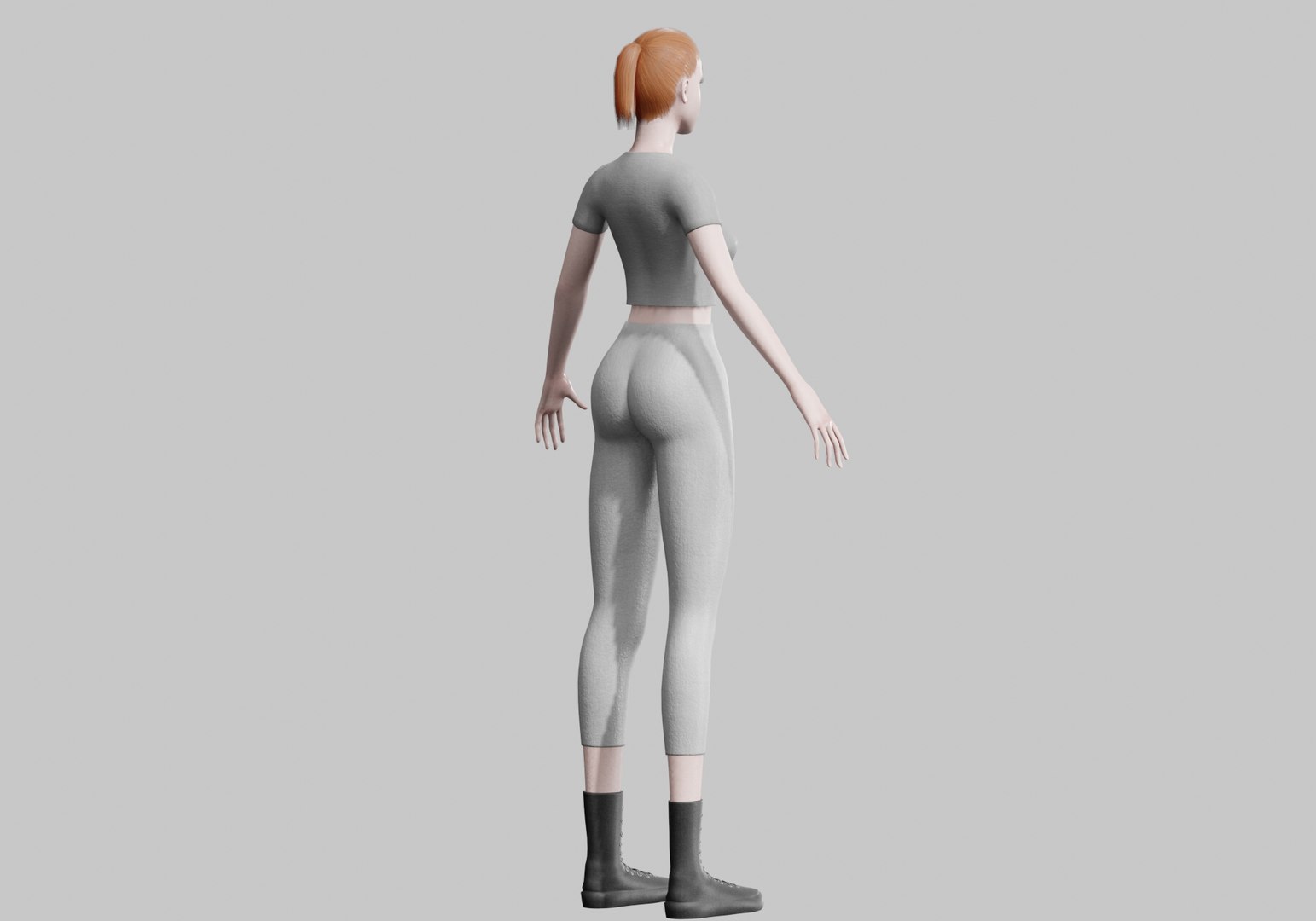 3D Pretty Cute Woman V23529 Model - TurboSquid 2278745