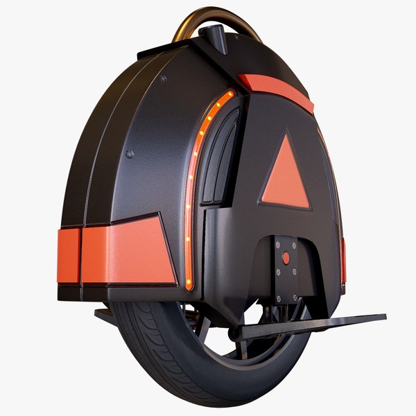Monowheel wheel model - TurboSquid 1558885