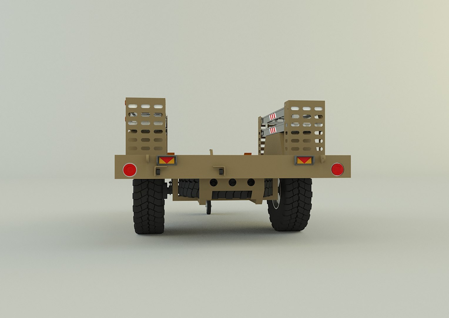 Military Trailer Model 3D Model 3D - TurboSquid 2154779