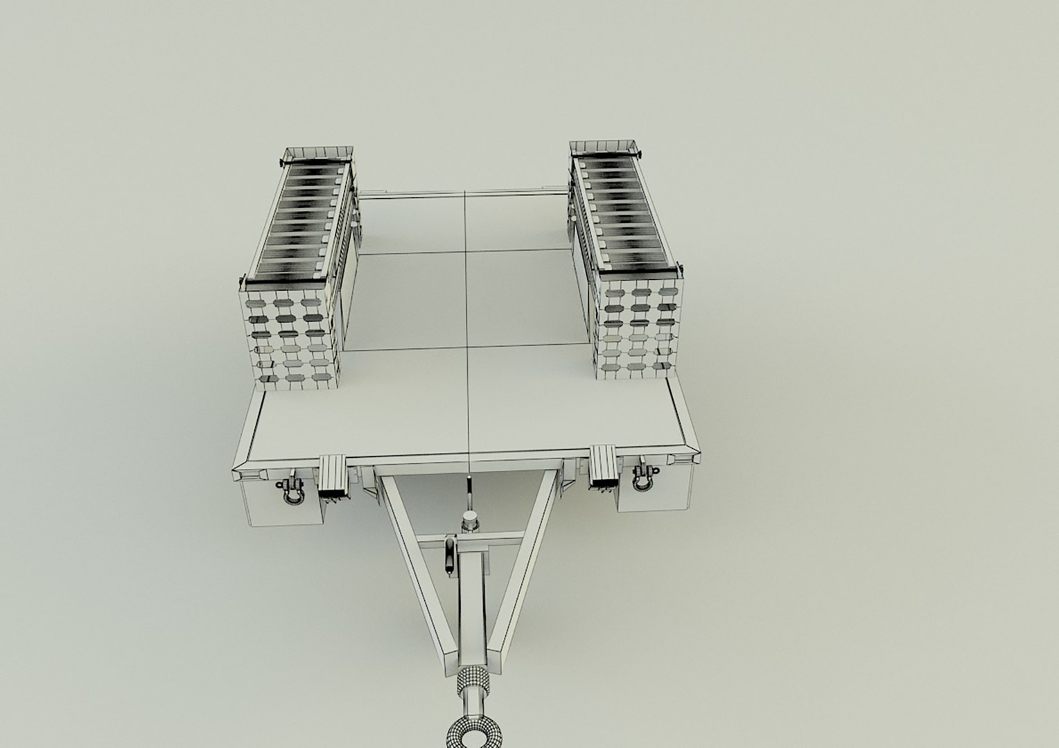 Military Trailer Model 3D Model 3D - TurboSquid 2154779