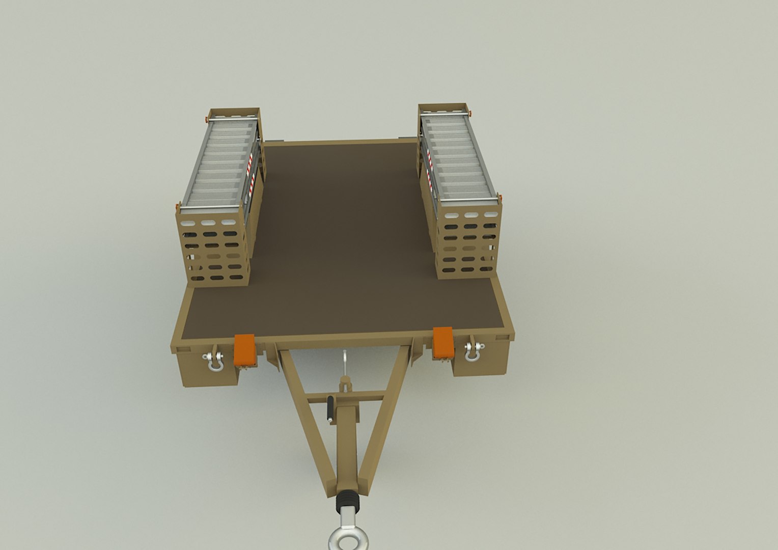 Military Trailer Model 3D Model 3D - TurboSquid 2154779