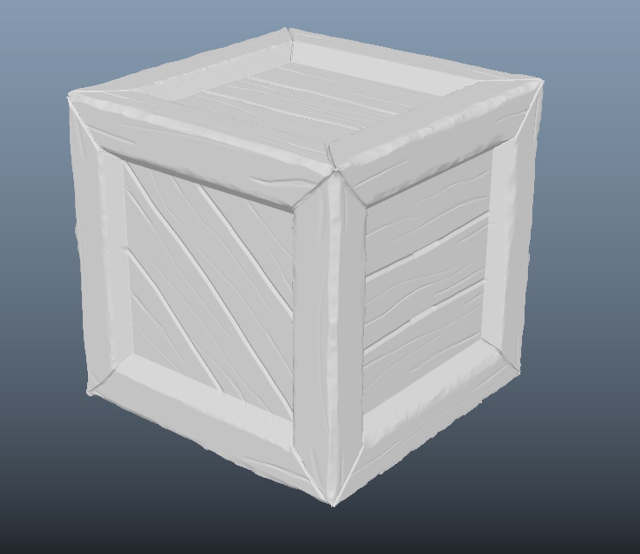 Game And Render Ready Wooden Crate Model - TurboSquid 2045954