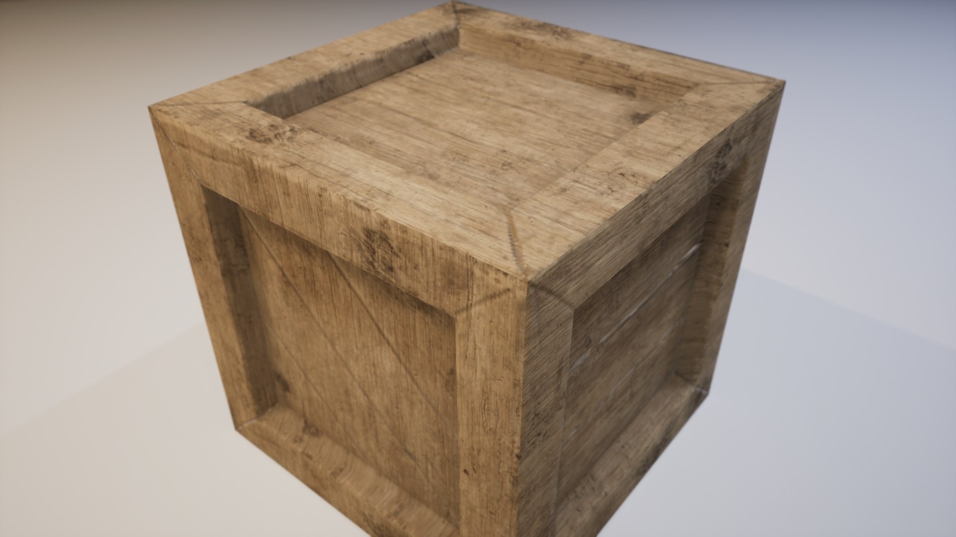 Game And Render Ready Wooden Crate Model - TurboSquid 2045954