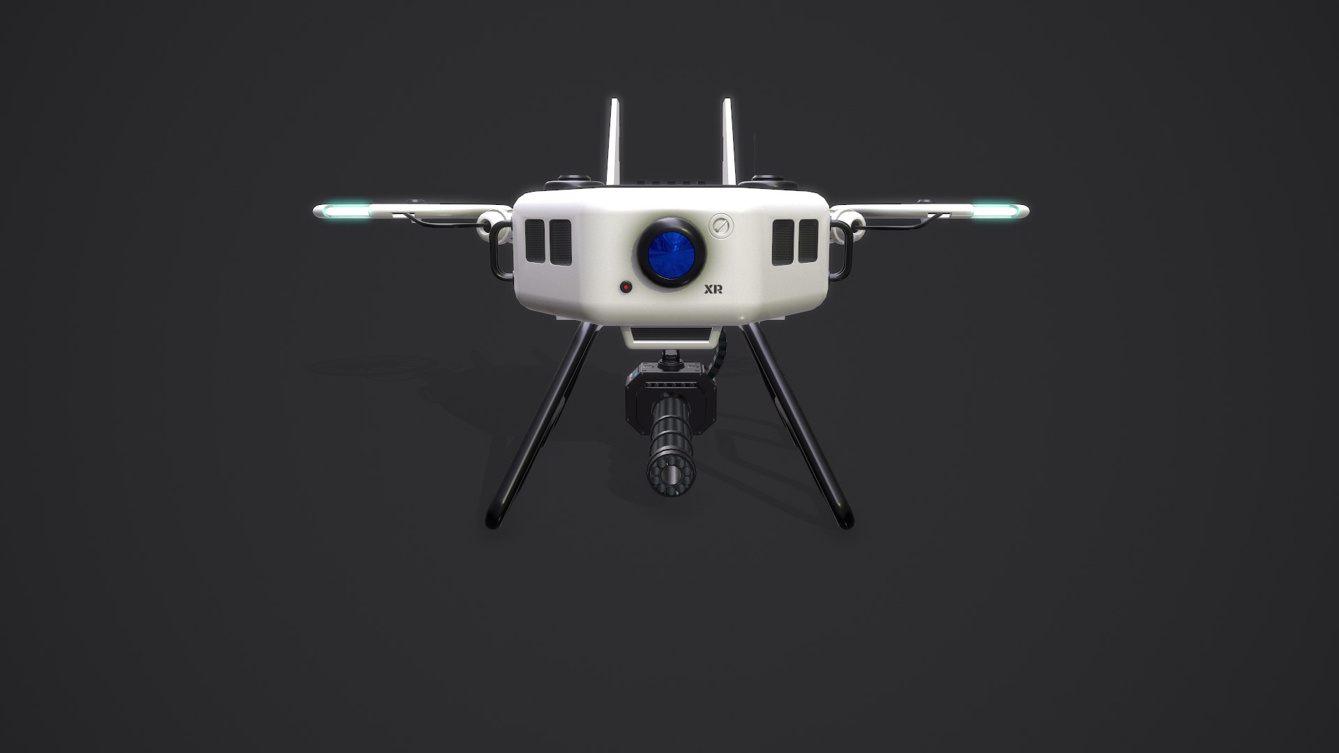 3D Gameready Drone - TurboSquid 1440393