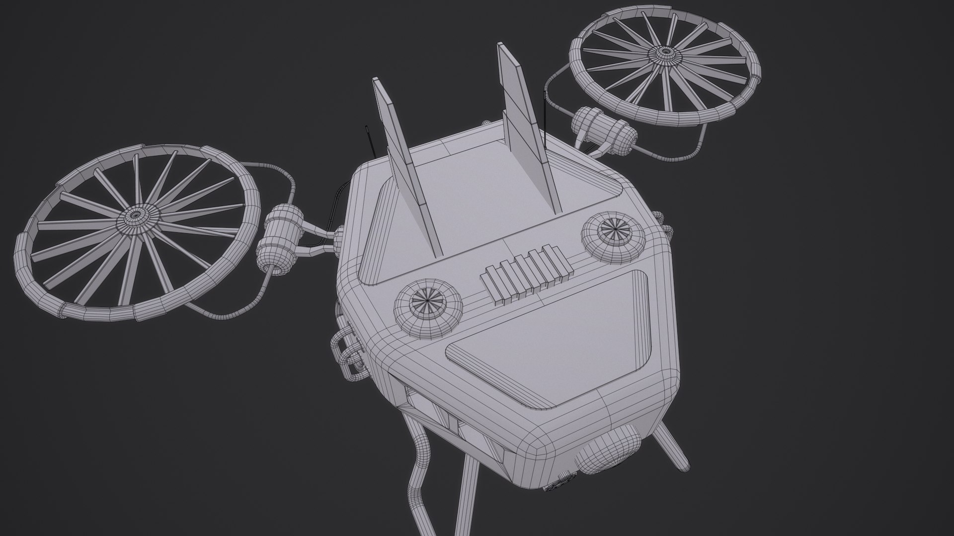 3D Gameready Drone - TurboSquid 1440393