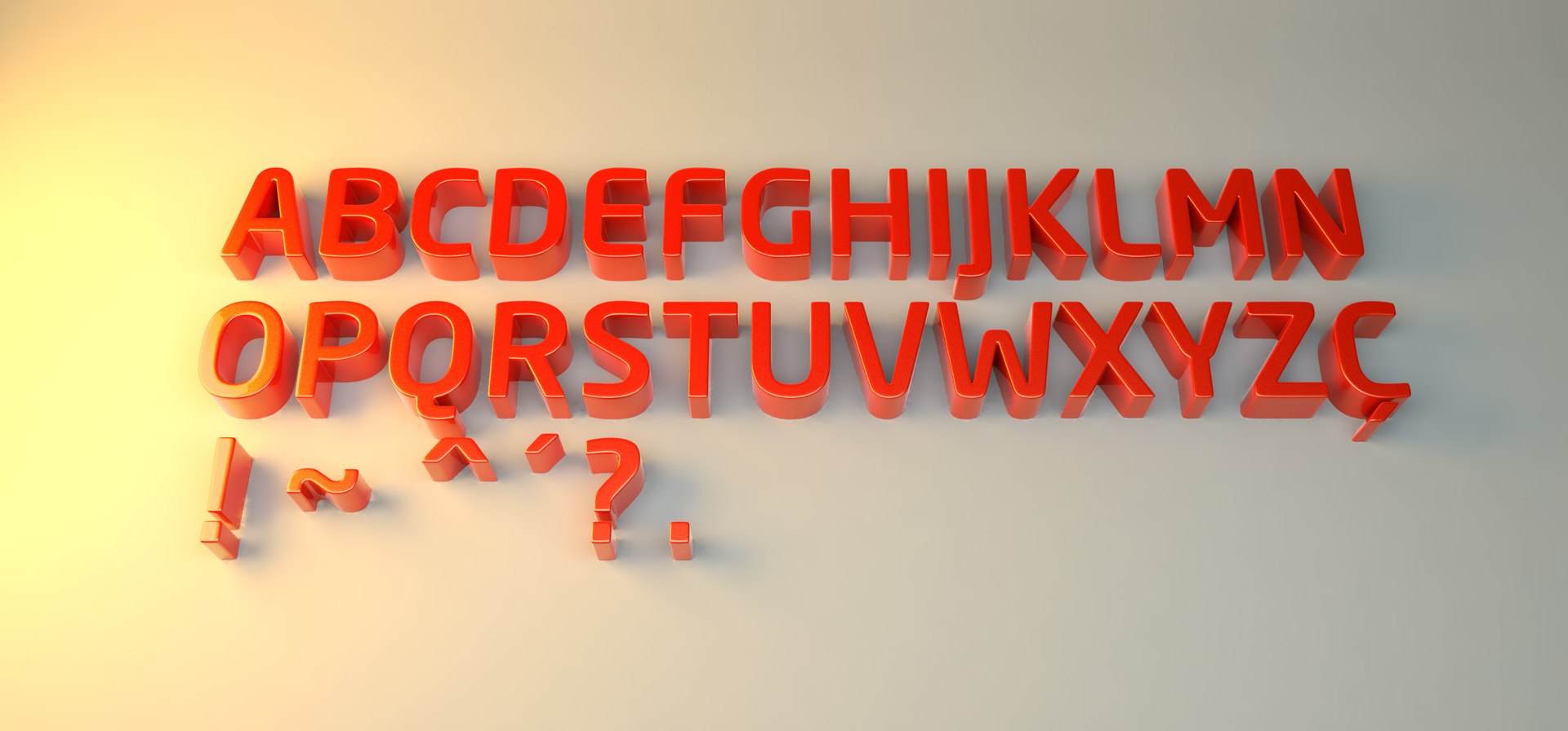Font 3d Model