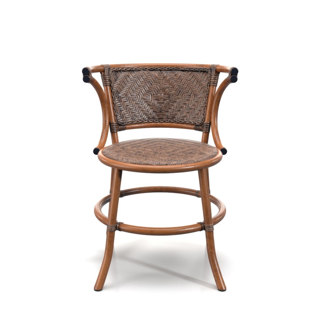 Haskett 2 Person Oval Outdoor Dining Chair PBR Model - TurboSquid 2222548