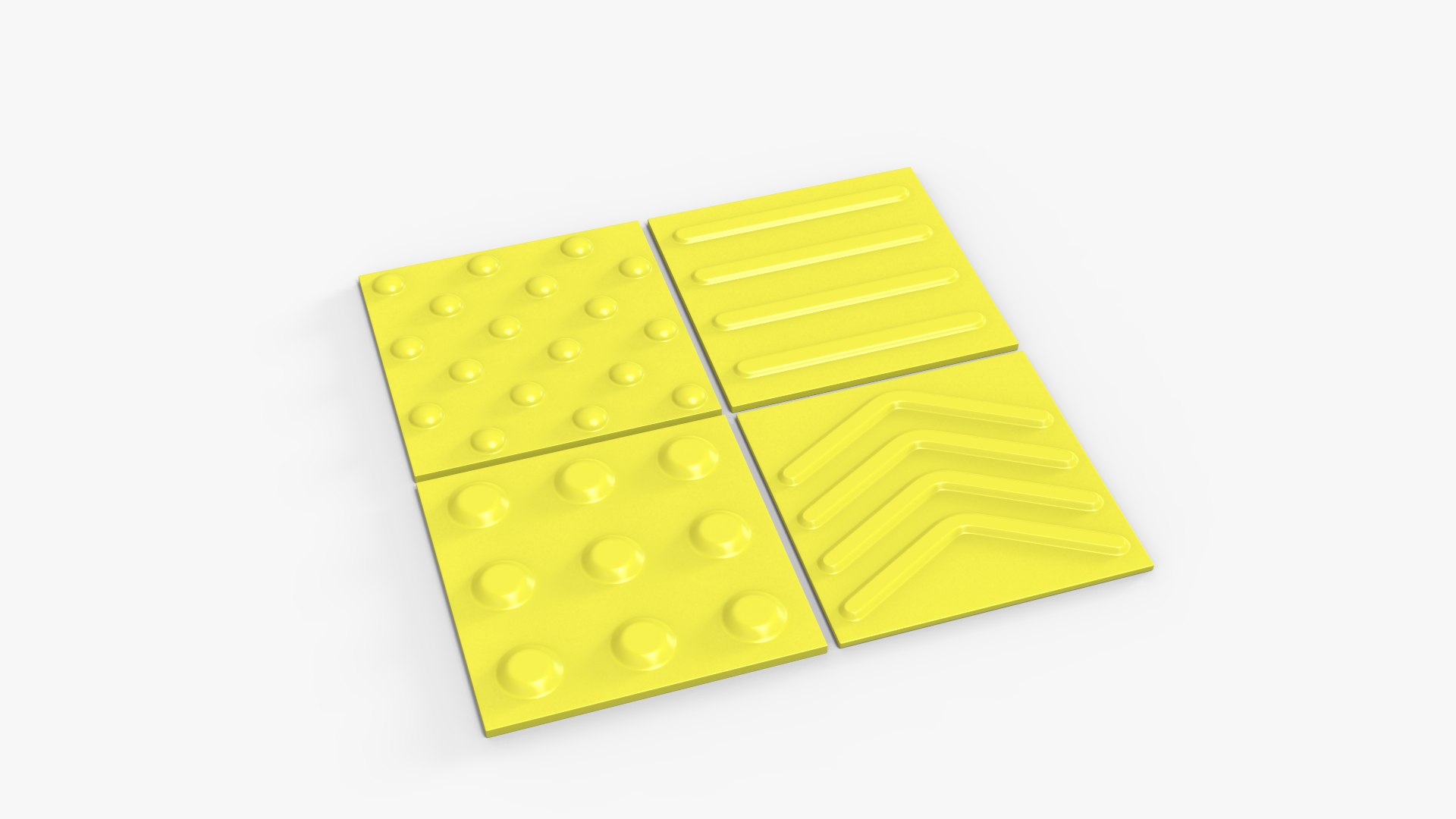 3D Tactile Pavements - TurboSquid 2068241
