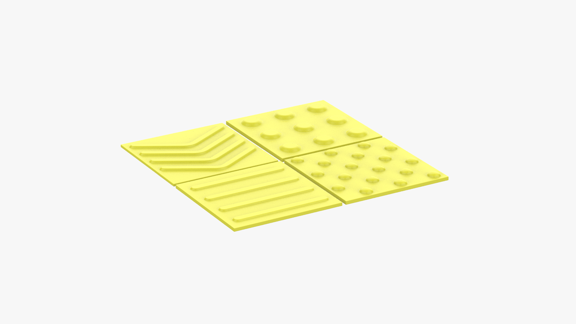 3D Tactile Pavements - TurboSquid 2068241