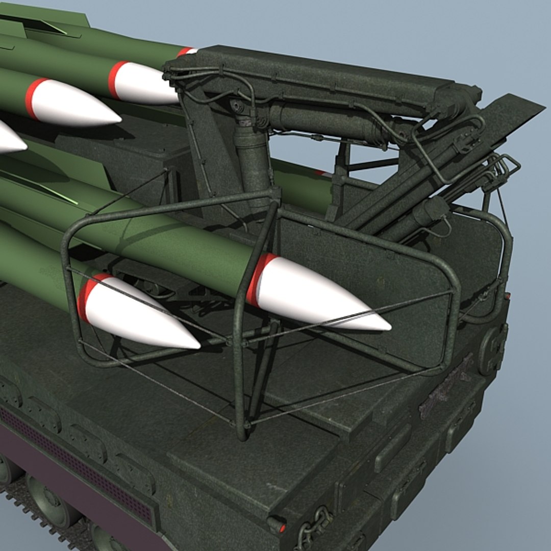 3d Russian Sa-11 Gadfly Sa-17 Grizzly