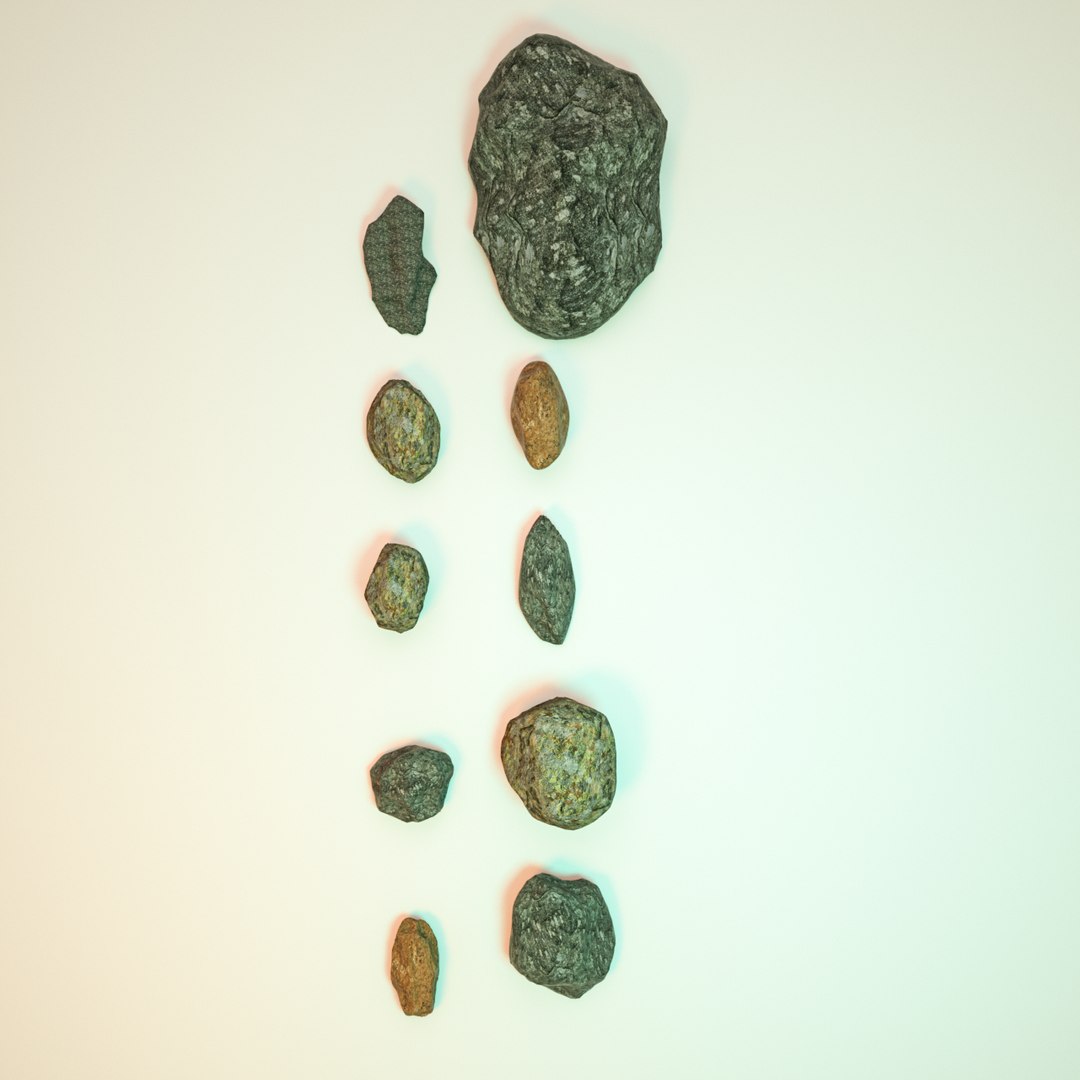 3D Rocks Octane Render - TurboSquid 1596838