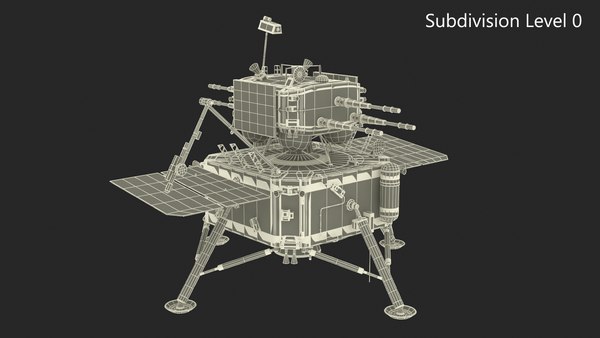 modelo 3d Modelo del módulo lunar Change-5 - TurboSquid 2307253