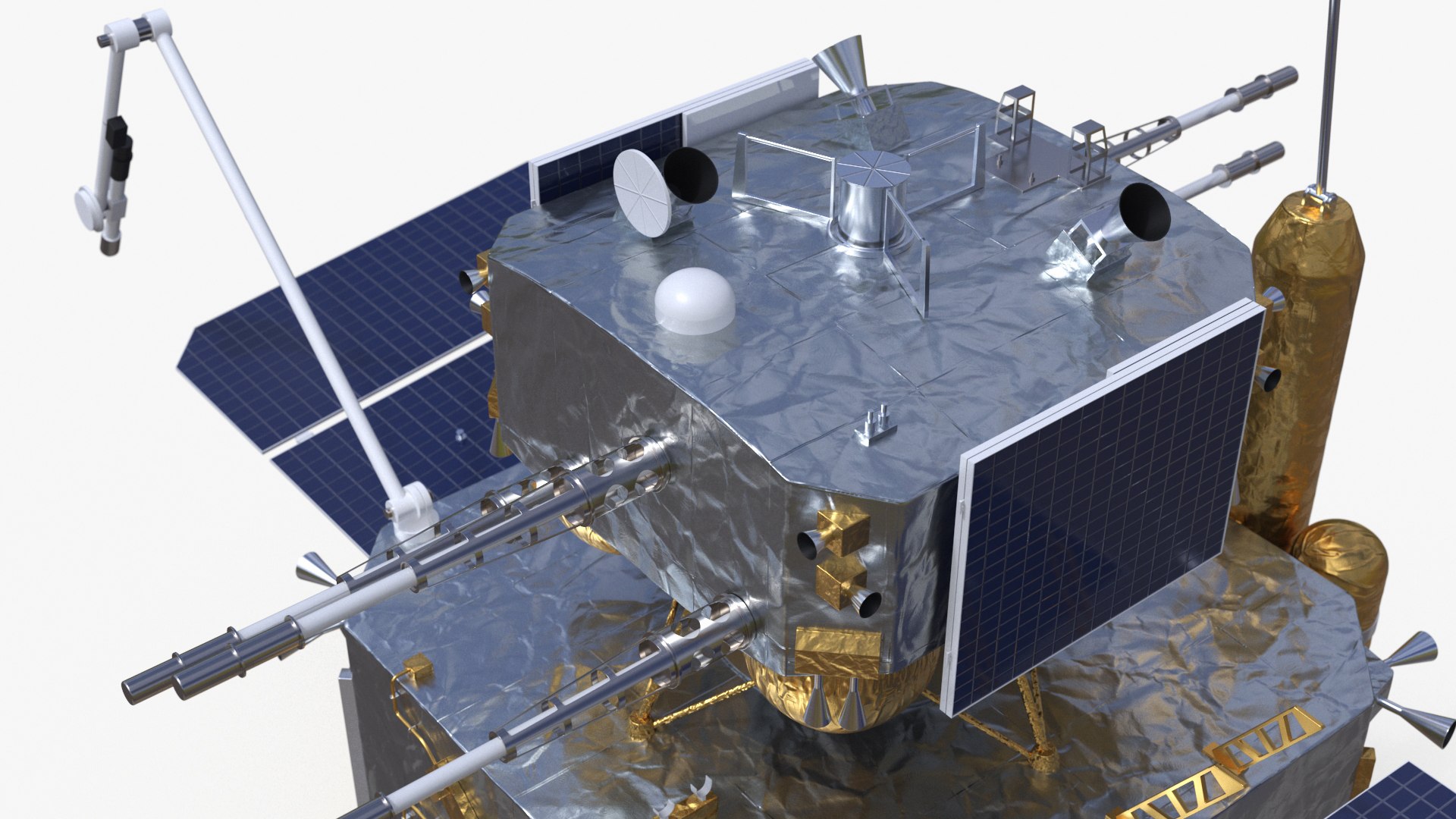 3D Model Of The Change-5 Lunar Lander Model - TurboSquid 2307253