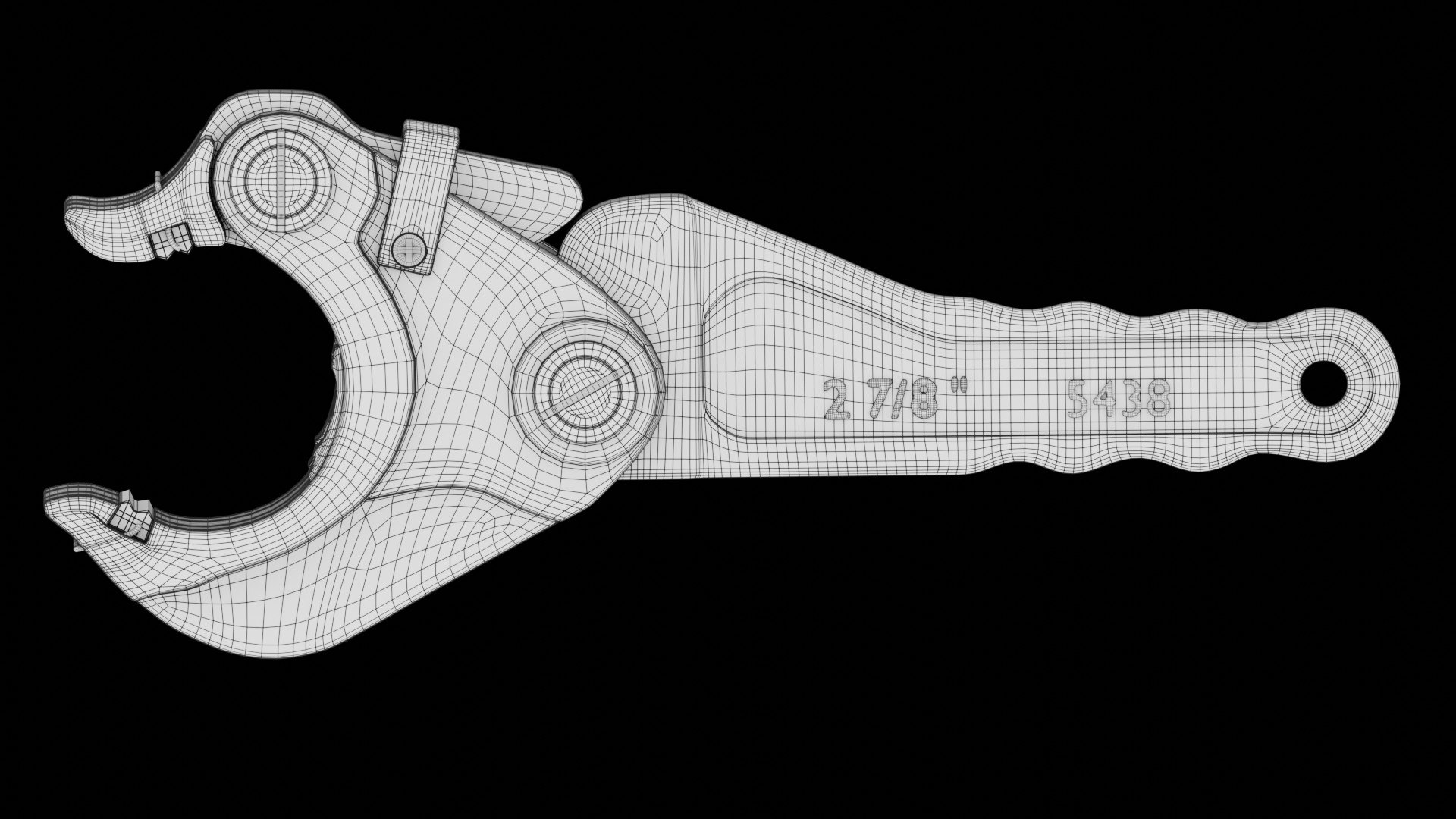3D Pipe Wrench Model - TurboSquid 1806792