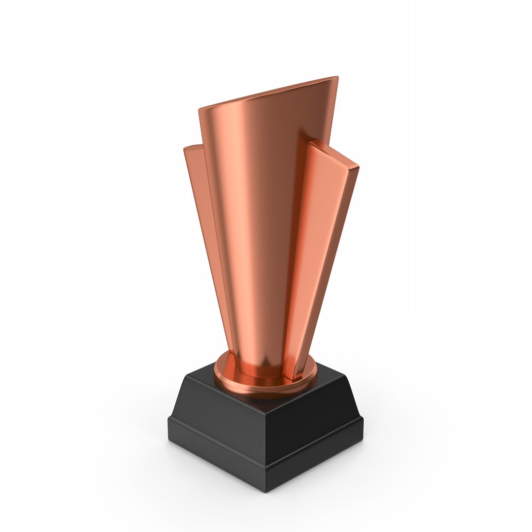 Bronze Award Trophy 3D - TurboSquid 2187642