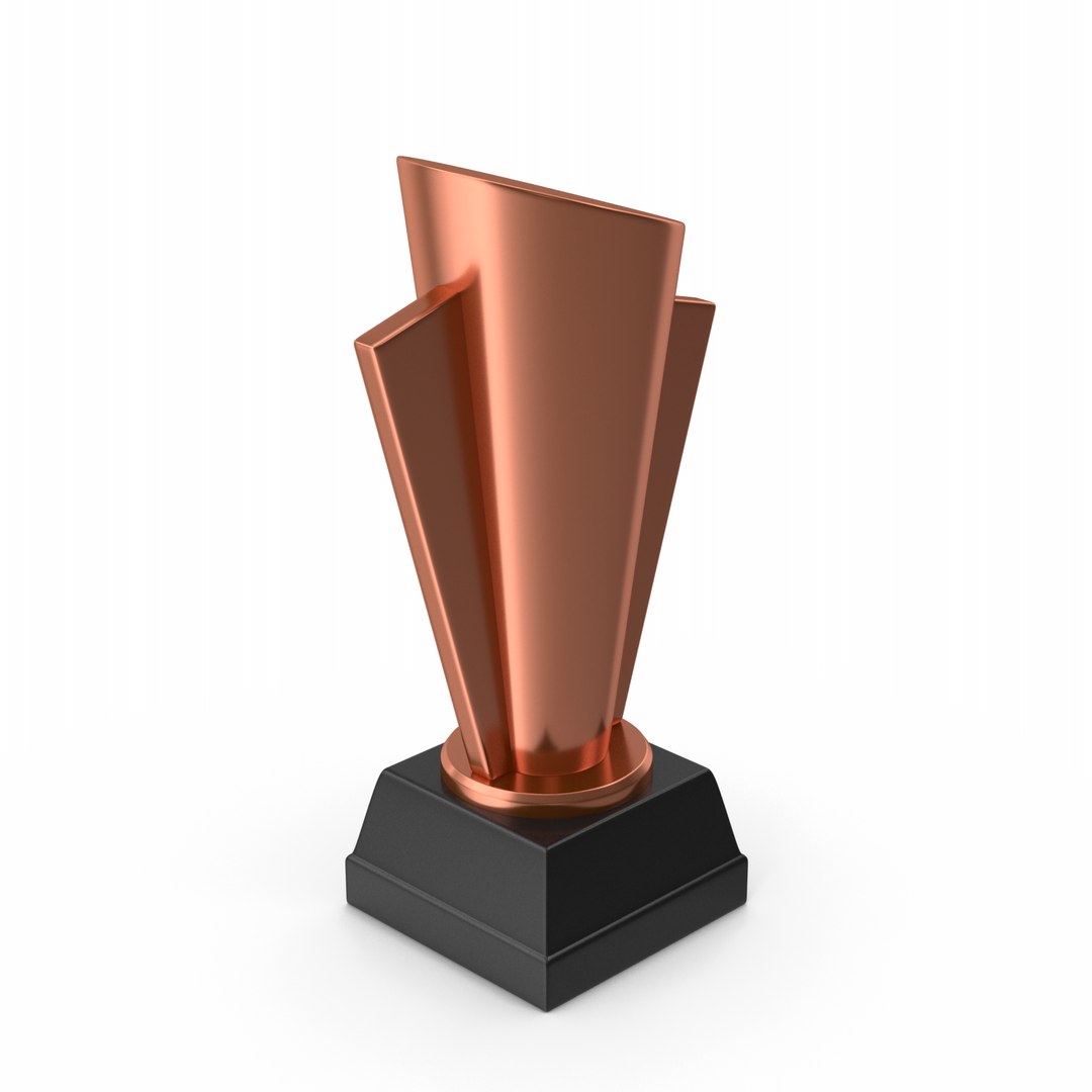 Bronze Award Trophy 3D - TurboSquid 2187642