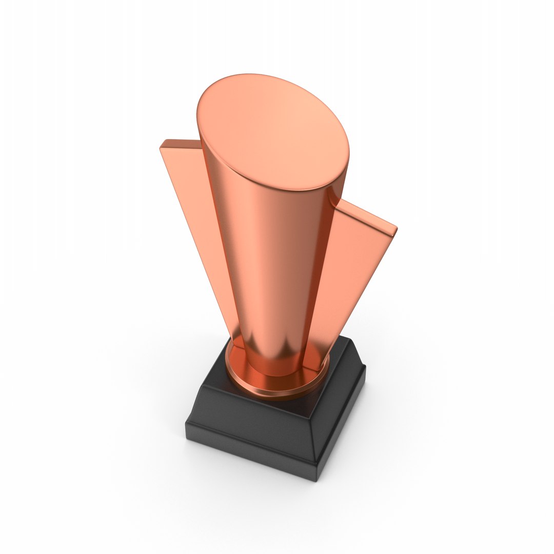 Bronze Award Trophy 3D - TurboSquid 2187642